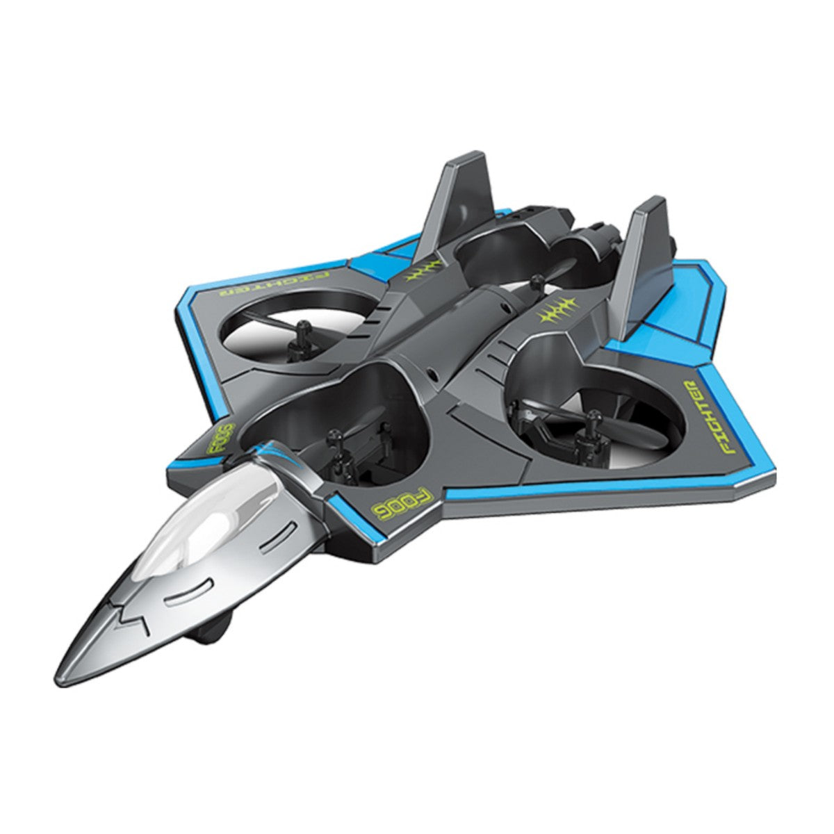 RC Fighter Plane Foam Drones with LED Light – HugmieToys